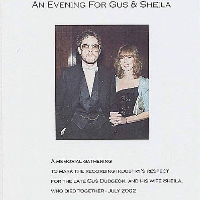 Gus and Sheila special memorial gala - 20 years ago at Abbey Road ...